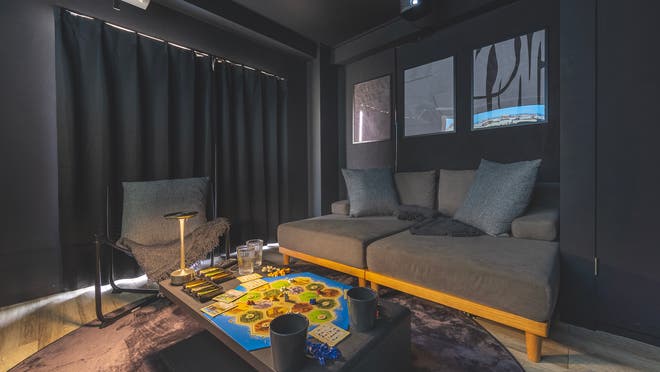 スペモ🎥鶯谷駅徒歩2分🚶♀️まったりデート💝プライベートな映画鑑賞🎬️プロジェクター🎞️846_CINEMA鶯谷の写真7