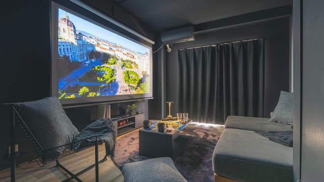 スペモ🎥鶯谷駅徒歩2分🚶♀️まったりデート💝プライベートな映画鑑賞🎬️プロジェクター🎞️846_CINEMA鶯谷の写真14