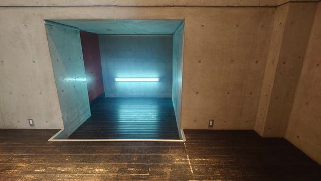 代々木公園から徒歩9分。コンクリートの箱型スペースの写真6