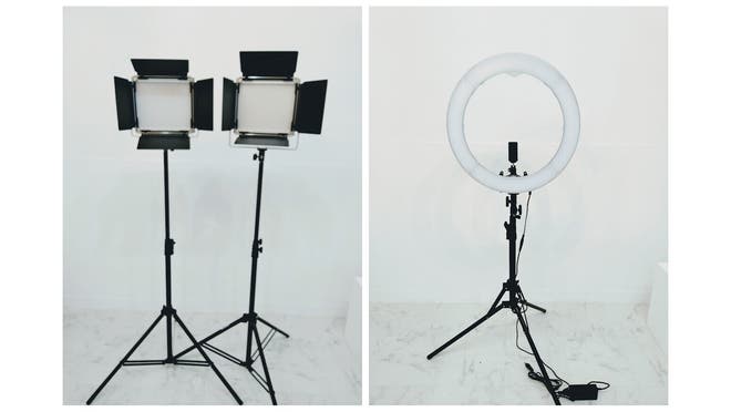 🆕OPEN15%OFF📣自然光×パステル幾何学×黒壁×人が入れるカラフルブース|飯田橋駅1分|撮影用ベッド|MV・コスプレの写真14