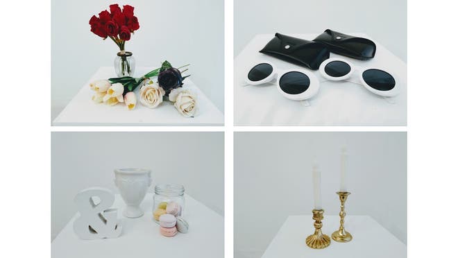 🆕OPEN15%OFF📣自然光×パステル幾何学×黒壁×人が入れるカラフルブース|飯田橋駅1分|撮影用ベッド|MV・コスプレの写真22