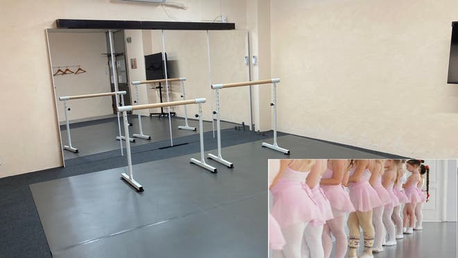 【姫路駅7分】個人練習ダンス向けレンタルスタジオ|💅大型ミラー完備💃バレエ🪞フラメンコ可◎54㎡の写真15