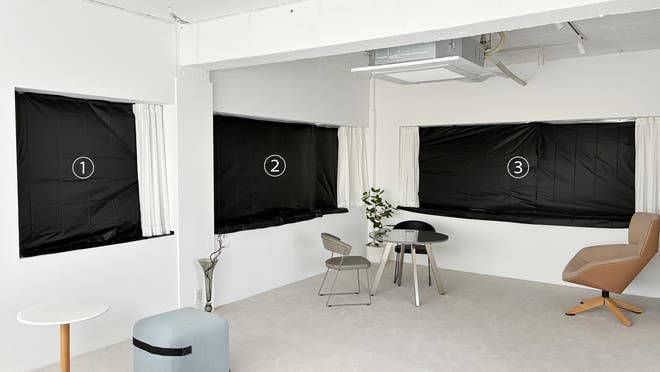 【 駅徒歩1分!!】レトロモダンでミニマルな上質空間・本格プロップ・3面自然光 ・天高2.8M【絨毯】の写真30