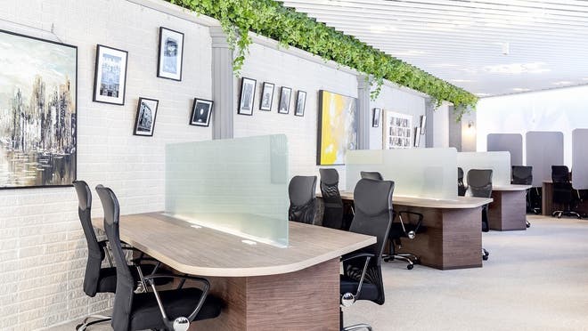 【武蔵溝ノ口徒歩3分】溝の口 4名用会議室B#Wi-Fi#フリードリンク#テレワーク#WEB会議#感染症対策実施の写真3