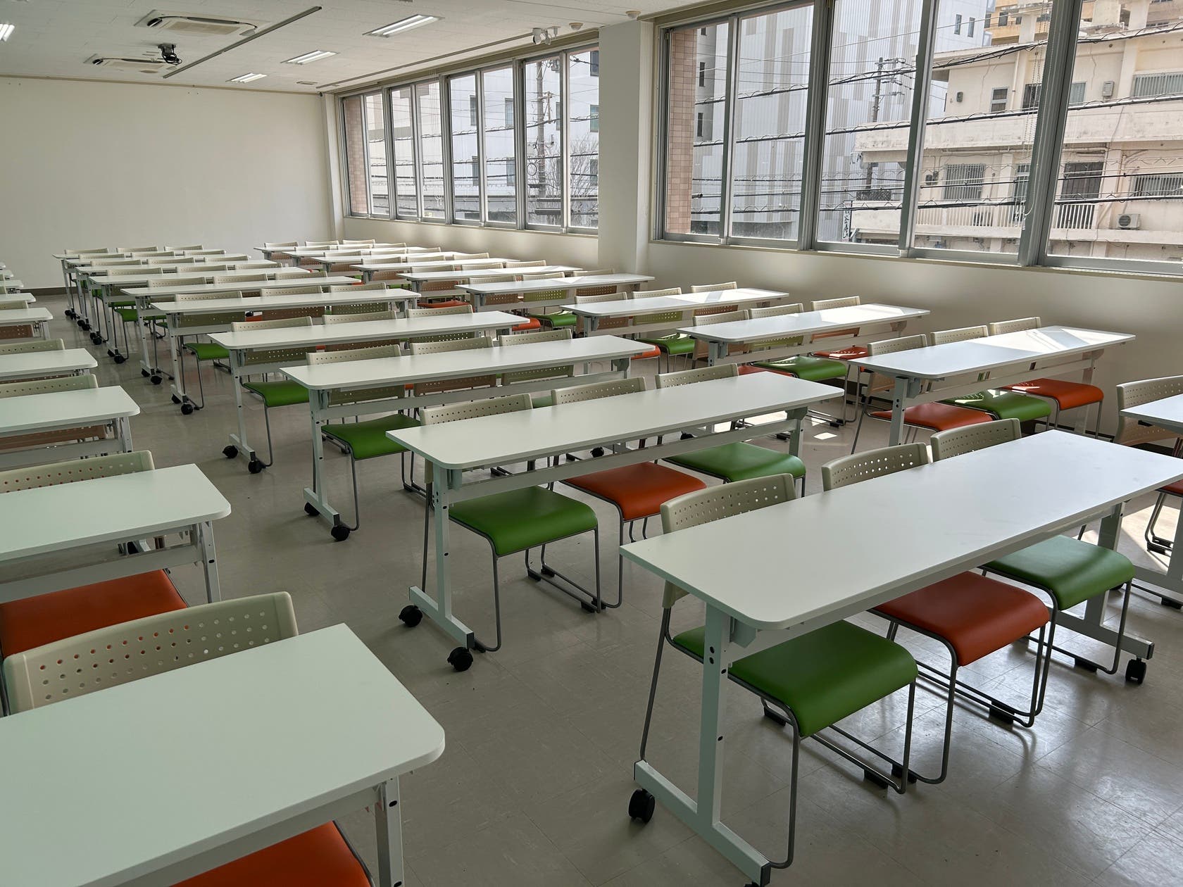 【旭橋駅徒歩5分】定員80＋α！プロジェクター含む備品・高速Wi-Fi無料！東町201会議室の写真22