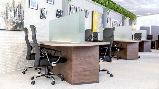 【武蔵溝ノ口徒歩3分】溝の口 4名用会議室C#Wi-Fi#フリードリンク#テレワーク#WEB会議#感染症対策実施の写真3