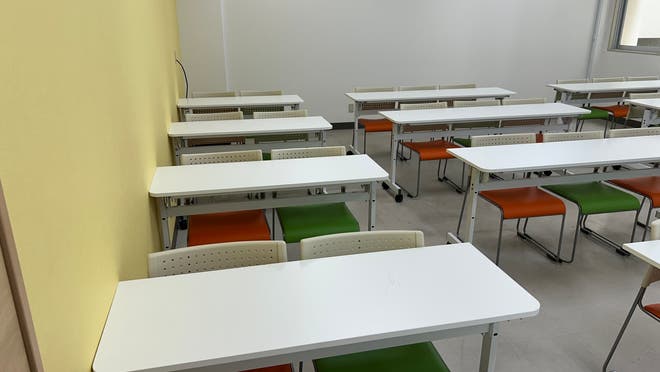 【旭橋駅徒歩5分】定員32+α!プロジェクター含む備品・高速Wi-Fi無料!東町202会議室の写真22