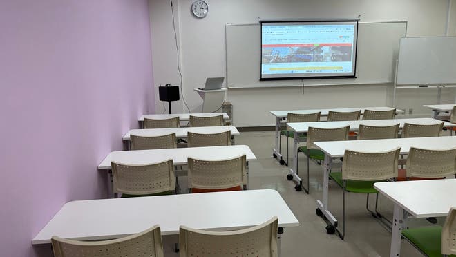 【旭橋駅徒歩5分】定員32+α!プロジェクター含む備品・高速Wi-Fi無料!東町203会議室の写真21