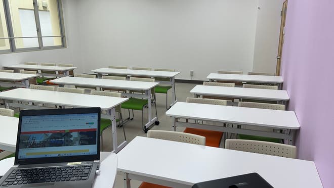 【旭橋駅徒歩5分】定員32+α!プロジェクター含む備品・高速Wi-Fi無料!東町203会議室の写真24