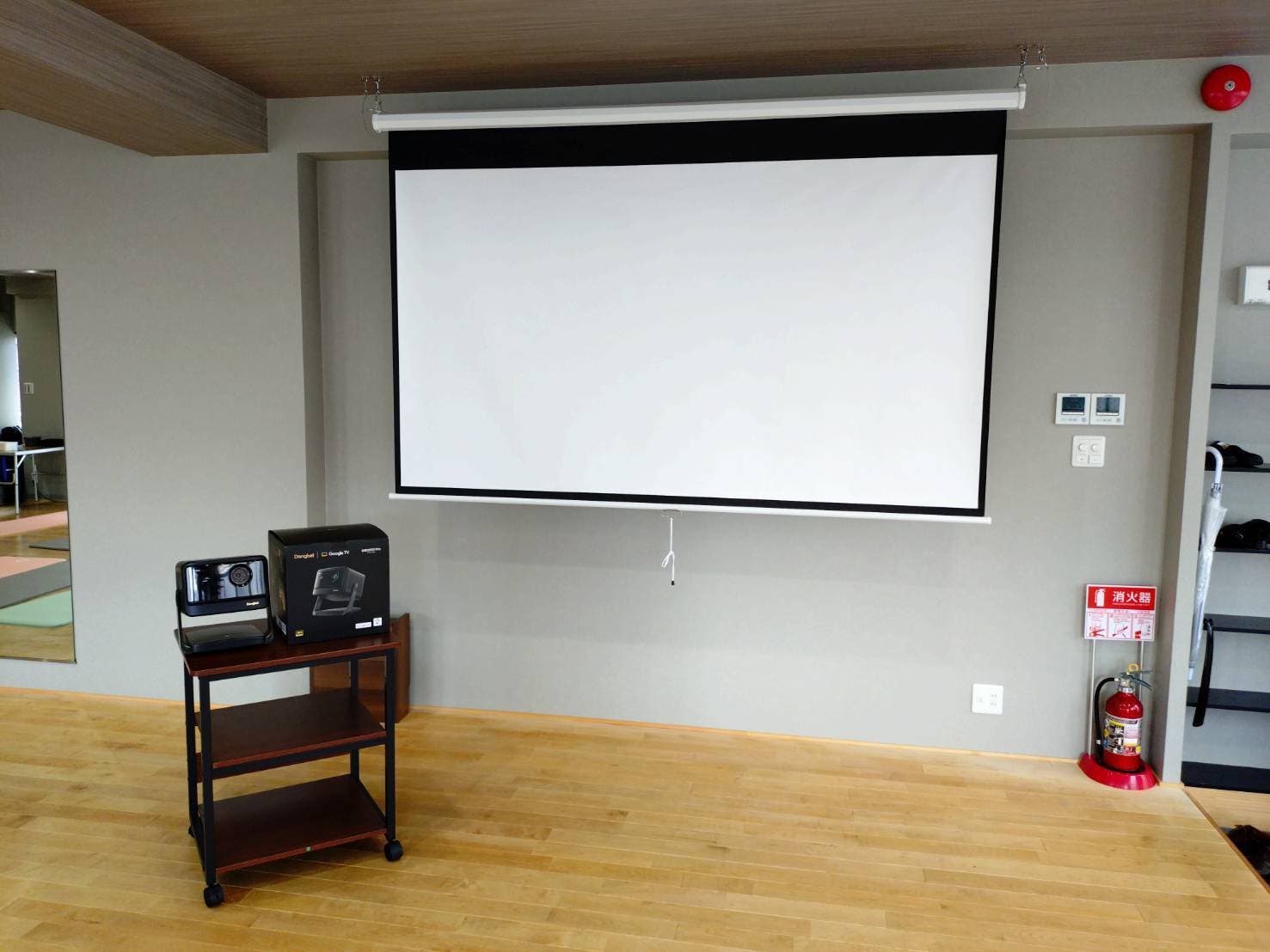 六甲駅1分🚅100㎡広々ダンススタジオ💃大型ミラー有｜最大20名｜更衣室有｜ヨガマット・ゴミ処理無料✨の写真14