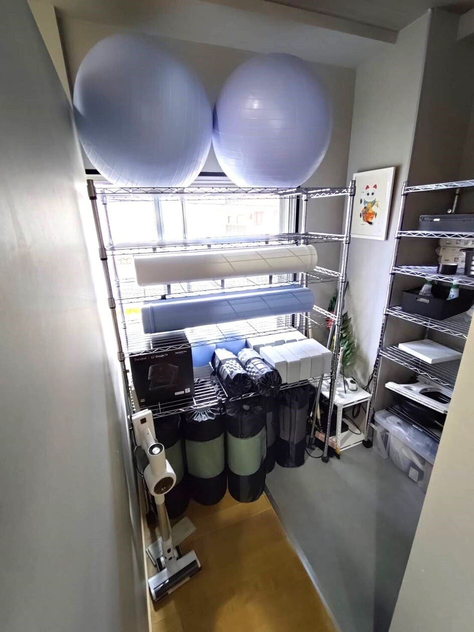 六甲駅1分🚅100㎡広々ダンススタジオ💃大型ミラー有｜最大20名｜更衣室有｜ヨガマット・ゴミ処理無料✨の写真17