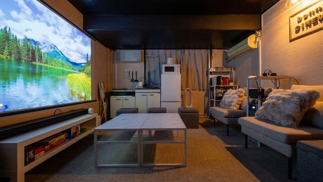 セレコレ🌳価格破壊💰最大12名🉐シアター✨プロジェクタ📽️映画🐈⬛デート💓女子会💗推し活🌟bonny飯田橋の写真3