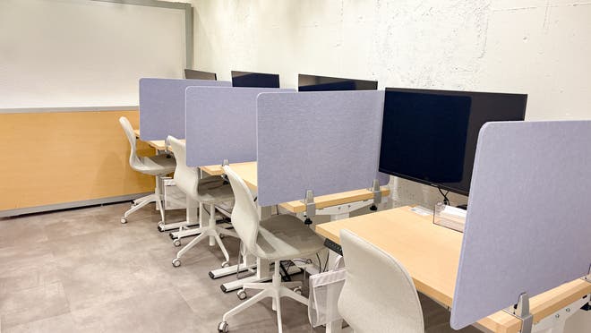 【新橋駅徒歩1分|24時間営業|3Gブース】最大6名/高速Wi-Fi・55型モニター/会議・商談・面接・打ち合わせ・作業等の写真15