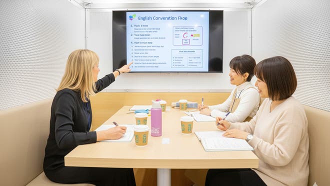 🌟勉強会に最適🌟【新橋駅徒歩2分|定員6名半個室|6G】テスト勉強/無料Wi-Fi/電源/55inモニターの写真18