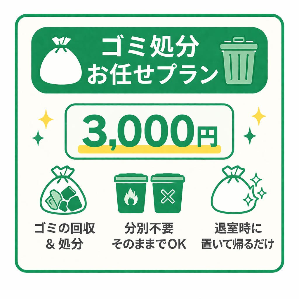 ゴミ処分お任せプランの画像1