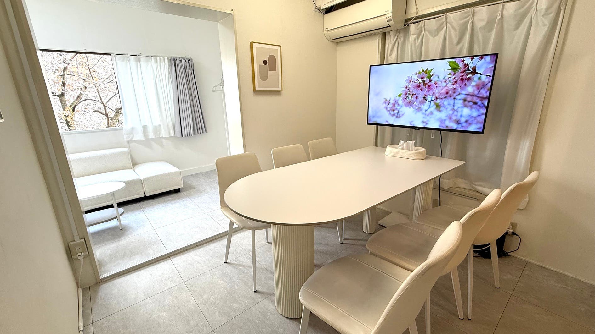 ✨赤坂駅徒歩1分✨お花見🌸新型大人気ゲーム機🎮最大12人🎉女子会／会議／ママ会／歓迎会／撮影／推し活／デートの写真14