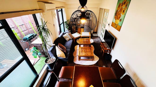 北堀江プライベートテラス|夜景BBQ&ラウンジ|マンション最上階独占✨広々テラス🌱【心斎橋・四ツ橋】駅近⭐️ゴミ捨て無料🎵の写真7