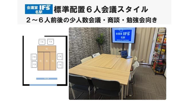 【4月24日引継Open!】✨名古屋駅2分!✨商談・セミナー・会議👩🏫✨ボドゲ🃏♪の写真5
