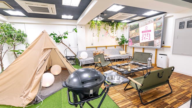 スペモ⛺歓送迎会🎊学割👨🎓キャンプ🏕プロジェクター🎥打ち上げ🌟パーティー🎶346_KIMAGURE-Camp上野の写真3