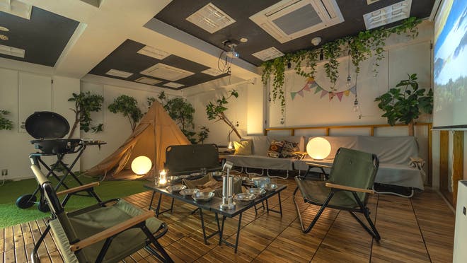 スペモ⛺歓送迎会🎊学割👨🎓キャンプ🏕プロジェクター🎥打ち上げ🌟パーティー🎶346_KIMAGURE-Camp上野の写真2