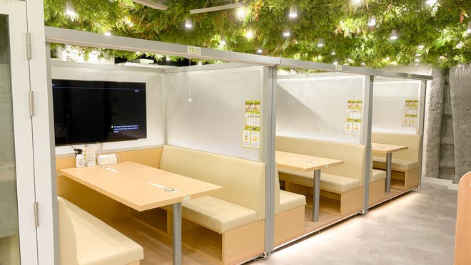 【恵比寿駅徒歩1分|24時間営業|5Cブース】カウンター席/高速Wi-Fi/電源・充電/テレワーク・作業・勉強・休憩等の写真20