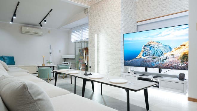 NEW🎉最大40名🉐天王寺5分🥳飲み会🍺映画鑑賞🎬女子会💗推し活🌟タコパ🐙パーティ🥂24H🏪Blanc天王寺の写真1