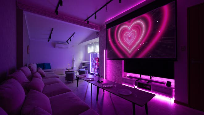 NEW🎉最大40名🉐天王寺5分🥳飲み会🍺映画鑑賞🎬女子会💗推し活🌟タコパ🐙パーティ🥂24H🏪Blanc天王寺の写真15