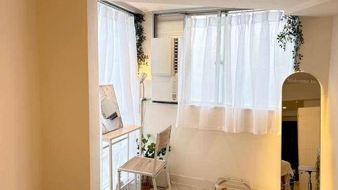 【名古屋駅】2026年4月OPEN|韓国風ホワイト空間+グリーンが映える完全個室レンタルサロン|🛜の写真2