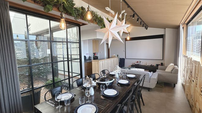 スペモ✨️水道橋駅3分⭕100インチ大画面スクリーン🎬パーティー🎊ビル最上階の眺望🌆858_Tiny’s Room 水道橋の写真1