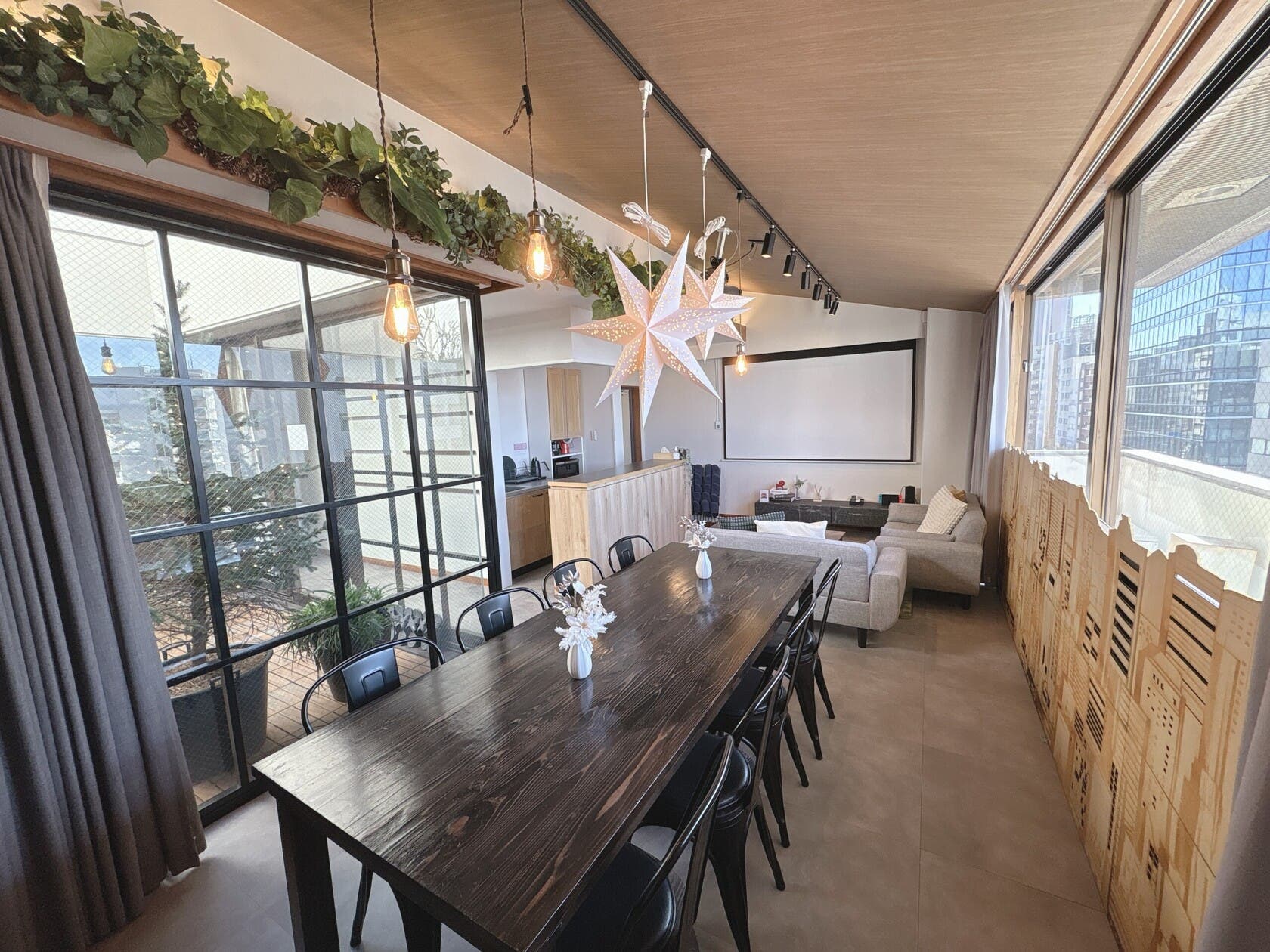 スペモ✨️水道橋駅3分⭕100インチ大画面スクリーン🎬パーティー🎊ビル最上階の眺望🌆858_Tiny’s Room 水道橋の写真3