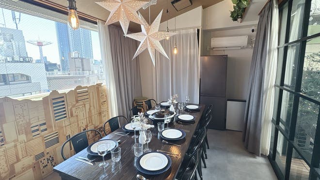 スペモ✨️水道橋駅3分⭕100インチ大画面スクリーン🎬パーティー🎊ビル最上階の眺望🌆858_Tiny’s Room 水道橋の写真5