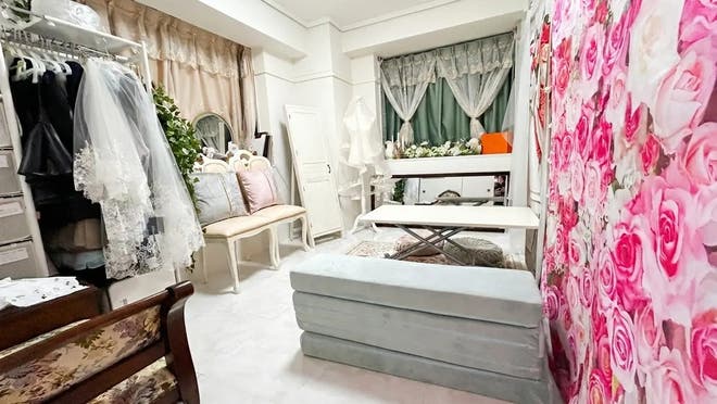 aster|名駅4分24H可👗手ぶら🆗コスプレ💄メイクレッスン📷ポートレート個撮🪑アンティーク家具の写真2