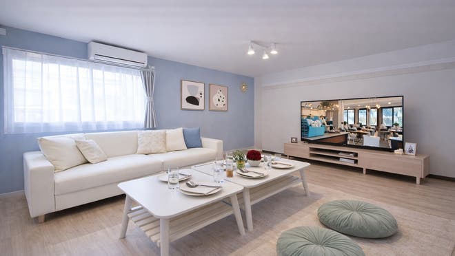 💙京橋駅3分🚶女子会🎀デート💑パーティ🎉ママ会☕推し活❣️撮影🎥50㌅大画面TV💻ゲーム機🎮ボドゲ🎲24Hの写真1