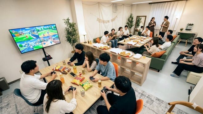 🎈NEW OPEN🎈無料🅿️最大25名様✨同窓会/誕生日/歓送迎会/撮影/会議/女子会🎉相模原エリア最大!24h営業📣の写真3