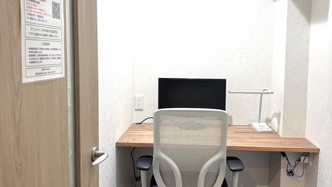 西大井駅徒歩7分/1人用 完全個室③ 24時間利用可 コワーキング/テレワーク モニターありの写真1