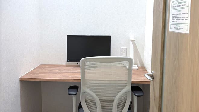 西大井駅徒歩7分/1人用 完全個室⑤ 24時間利用可 コワーキング/テレワーク モニターありの写真1