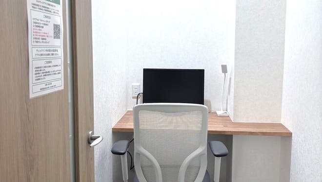 西大井駅徒歩7分/1人用 完全個室⑦ 24時間利用可 コワーキング/テレワーク モニターありの写真1