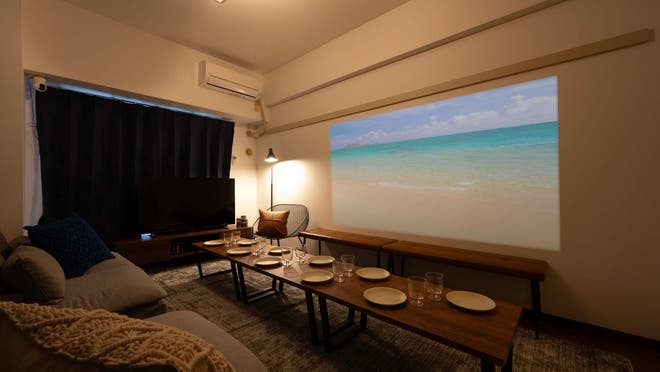 【駅歩1分】🚶♂️ボドゲ20種以上🎲120型プロジェクター&ゲーム5種以上🎮映画鑑賞🎥の写真1