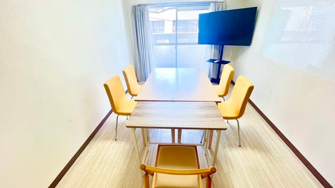 <オレンジ会議室🍊岡山駅前>【室内動画あり】インボイス対応⭐️自然光がいっぱい ⭐️ 駅近・南向き⭐️角部屋の写真4