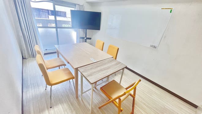 <オレンジ会議室🍊岡山駅前>【室内動画あり】インボイス対応⭐️自然光がいっぱい ⭐️ 駅近・南向き⭐️角部屋の写真3