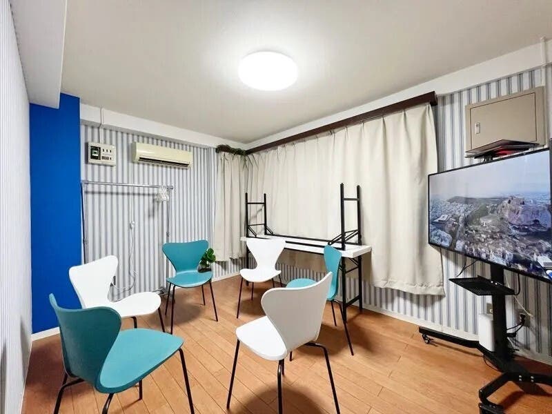 【立川駅3分】★隠れ家会議室★無料WIFI,TVモニター、ホワイトボード、ビジネス、習い事など多目的で。の写真6