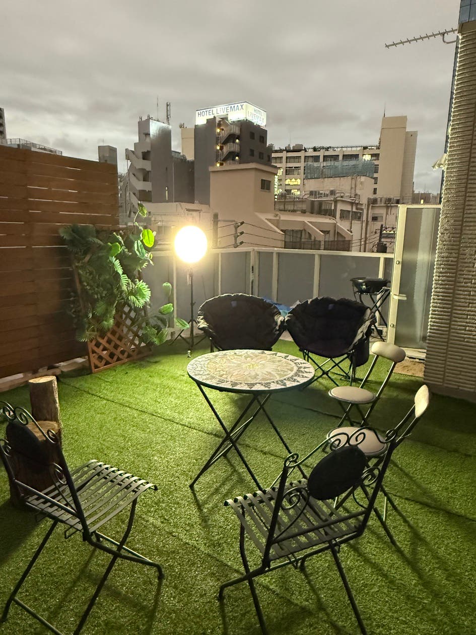 上野駅徒歩3分！都会で キャンプ！お仕事終わりや家族、仲間の皆さんと大人気屋上バーベキュー🍖😊の写真16