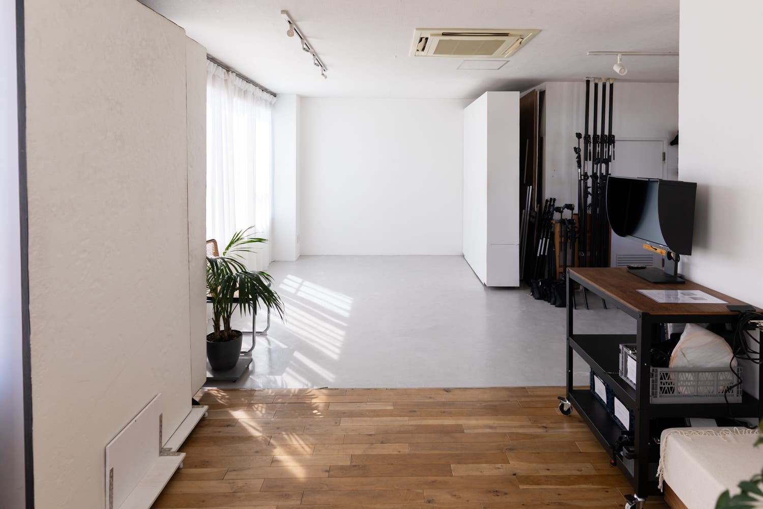 【 圧倒的自然光!! 】 南向き窓・白壁・モルタル床・本格無料機材・奥行き8m ・フローリング【駅近！大田区馬込駅2分】の写真29