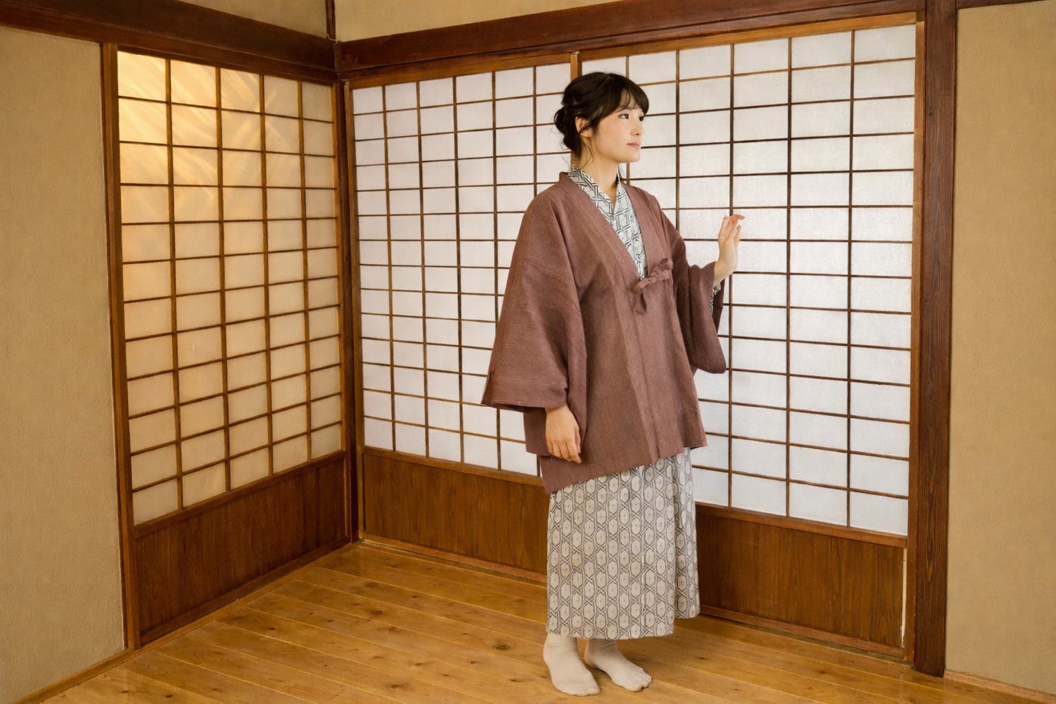 旅館羽織＋浴衣レンタル（各1着）の画像2