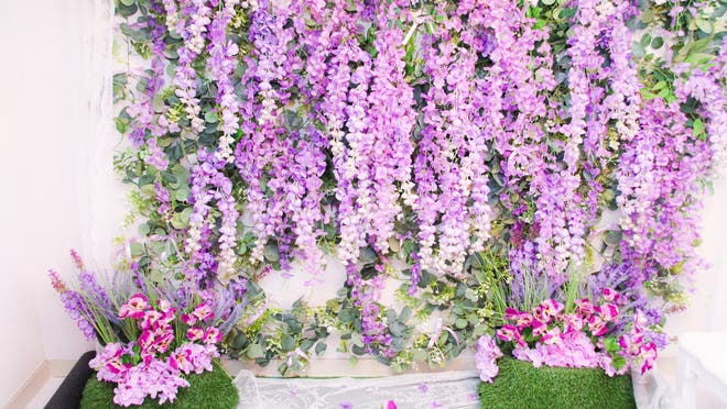 要町駅徒歩4分の可愛いレンタルスペース♡紫の藤の花のお部屋💜ポートレート撮影🤍コスプレ🤍推し活🤍女子会の写真6