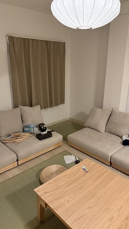 【市ヶ谷駅徒歩5分・九段下】和モダンの隠れ家スペース／L字ソファ＆畳／プロジェクター完備／女子会・会議・撮影にの写真2