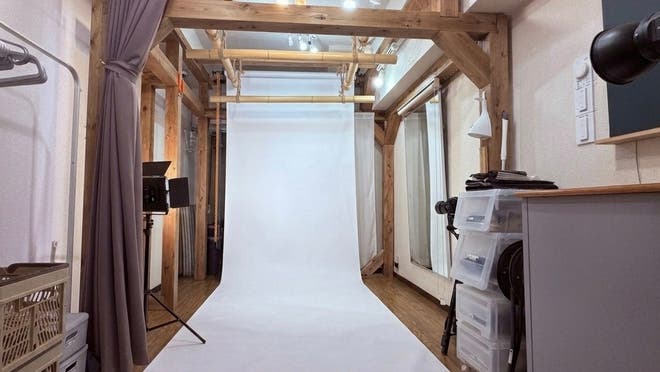 【大須・上前津徒歩8分】フルカラー照明×本格機材|完全個室の貸切撮影スタジオの写真1