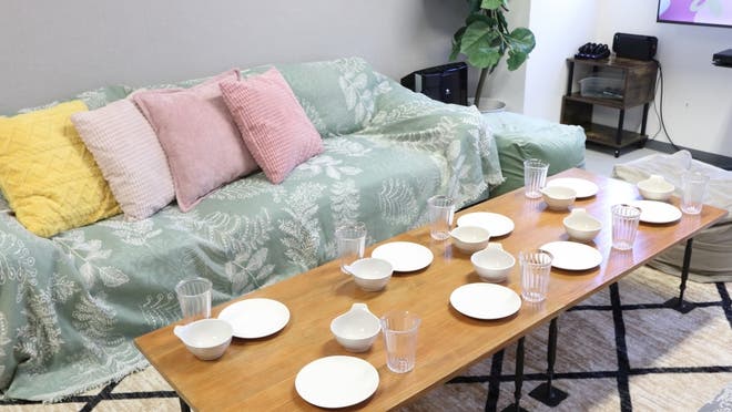 📺55型4Kテレビ+Blu-rayプレーヤー 🚶渋谷駅徒歩3分🚶女子会/ママ友会/撮影/の写真5