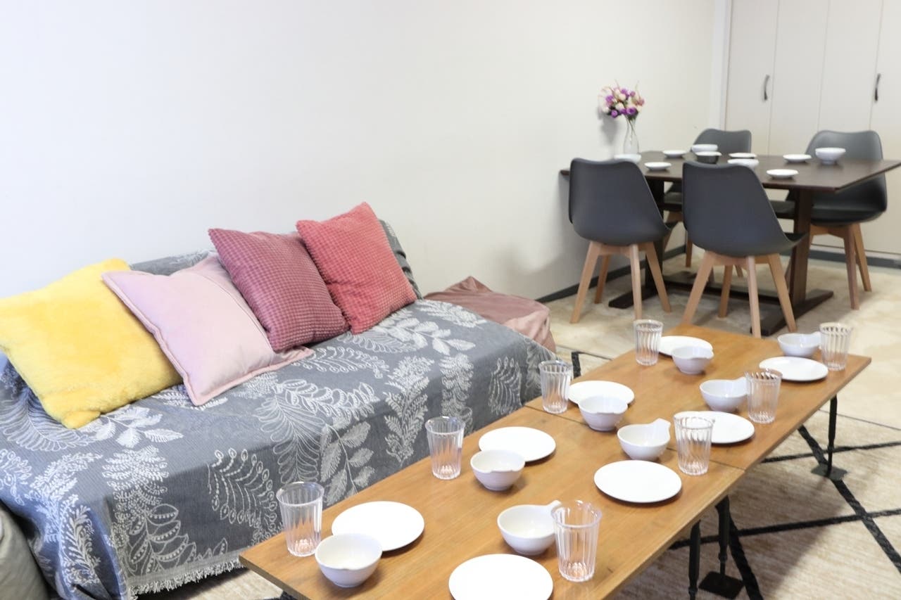 📺55型4Kテレビ+Blu-rayプレーヤー  🚶渋谷駅徒歩3分🚶女子会/ママ友会/撮影/の写真7