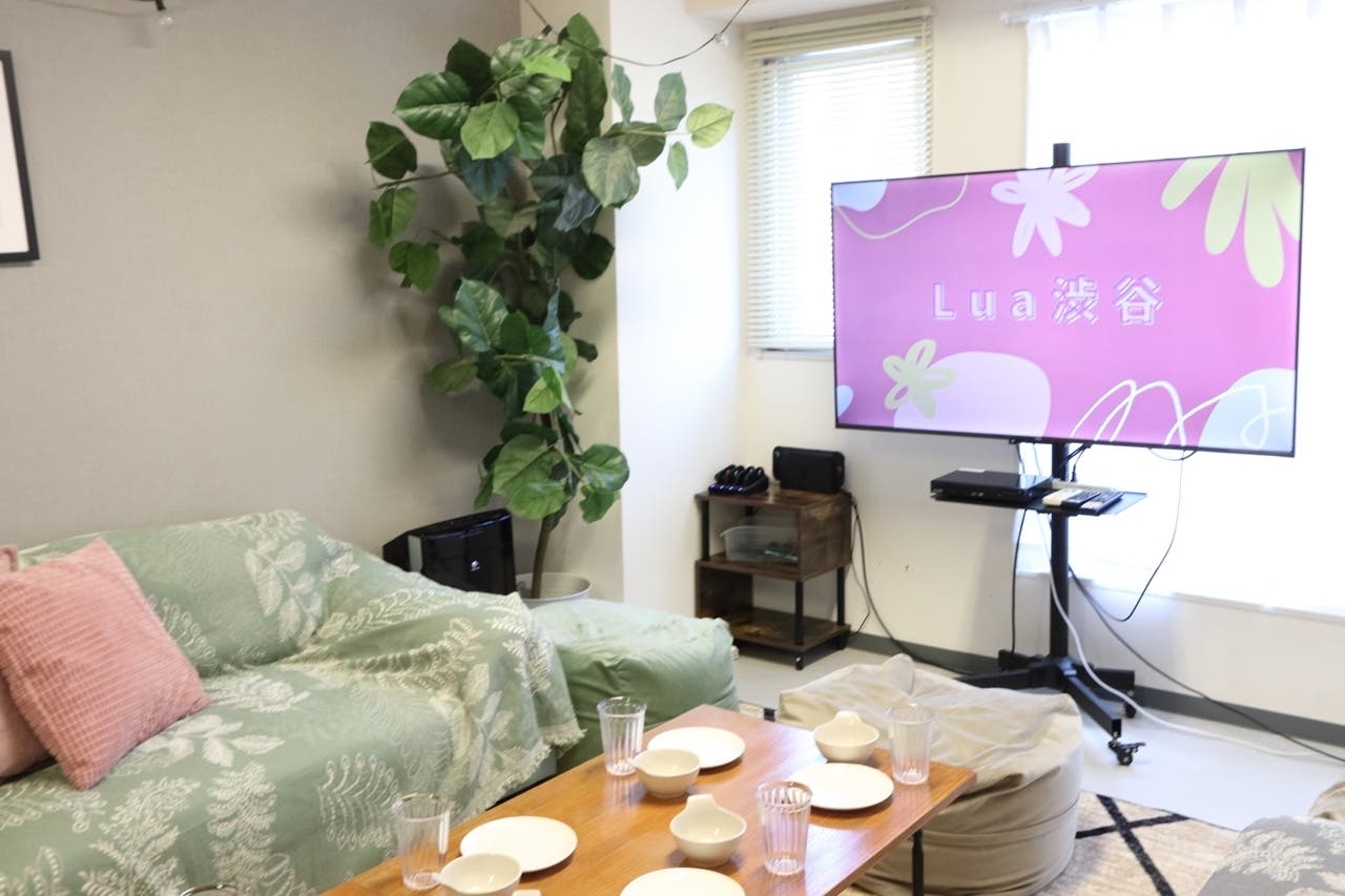 📺55型4Kテレビ+Blu-rayプレーヤー  🚶渋谷駅徒歩3分🚶女子会/ママ友会/撮影/の写真10